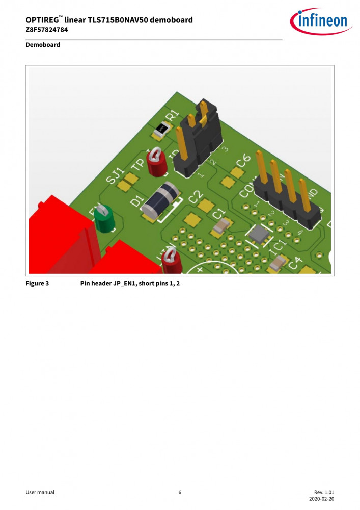 TLS715B0NAV50 demonstration board document page 6