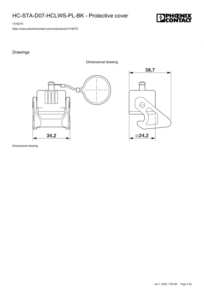 Phoenix Contact 1419275 technical document page 3