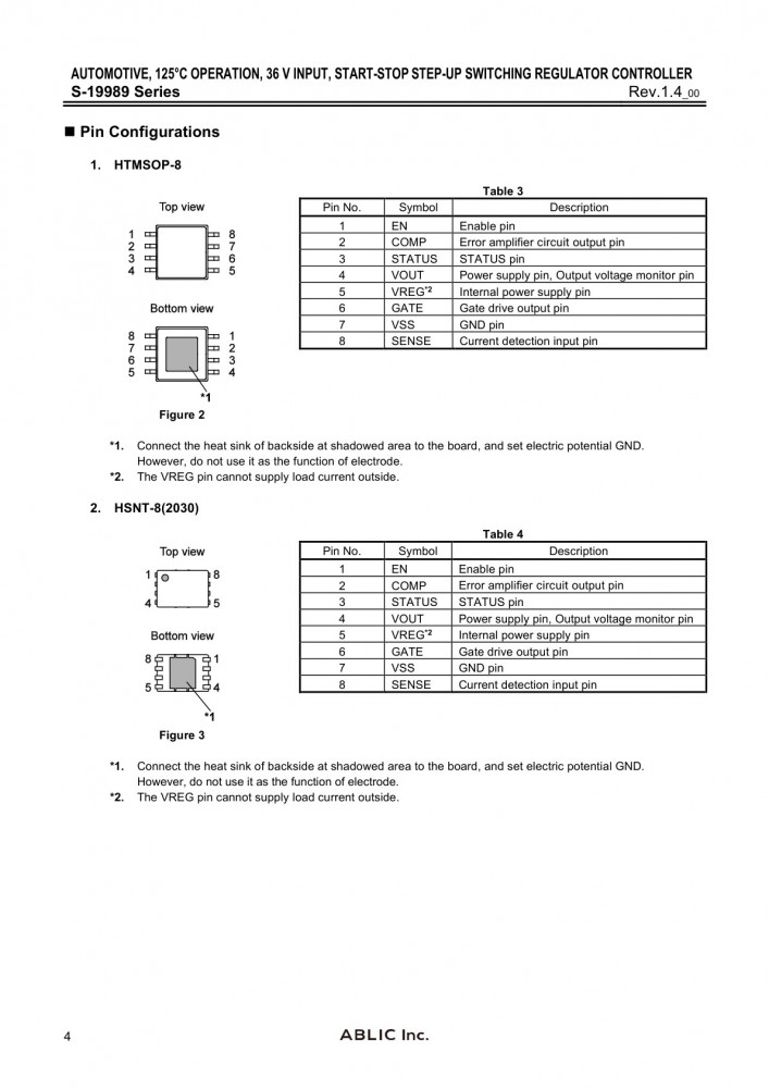 S-19989 datasheet page 4