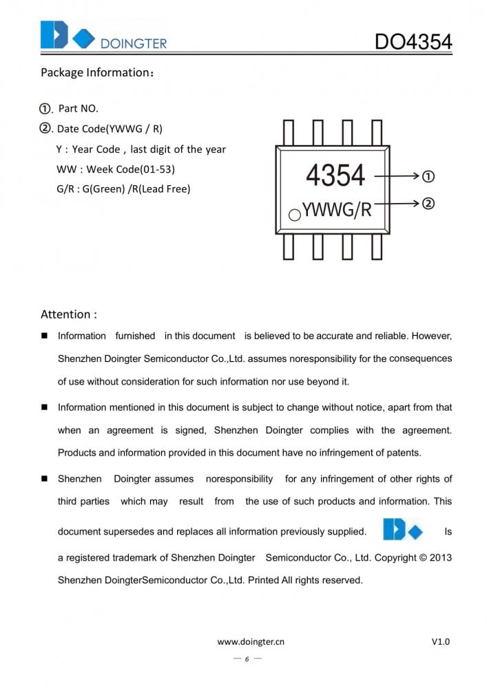 DO4354 datasheet page 6