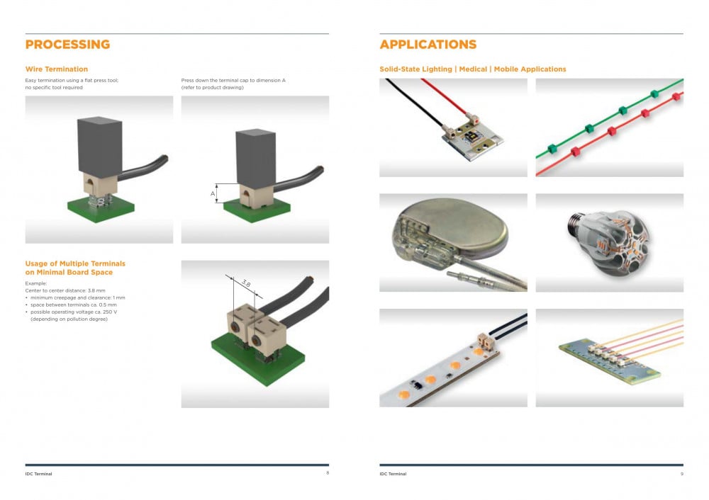 TE Connectivity IDC terminal document page 5