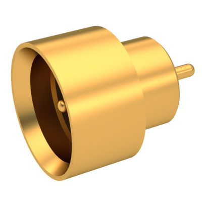 SMP-MAX / STRAIGHT MALE RECEPTACLE FOR PCB SNAP TYPE SOLDER LEGS