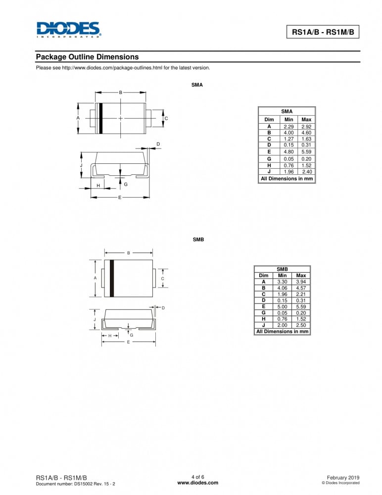 RS1M-13-F datasheet page 4