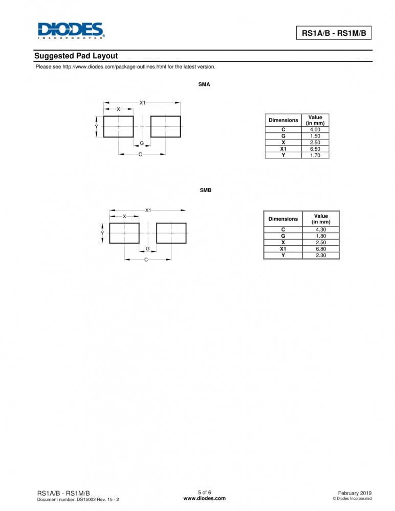RS1M-13-F datasheet page 5
