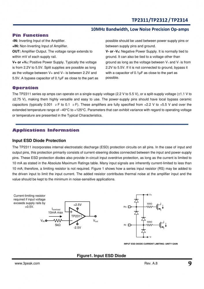 TP2312-TR datasheet page 9