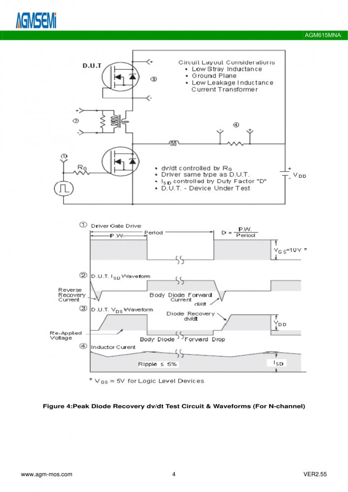 AGM615MNA datasheet page 4