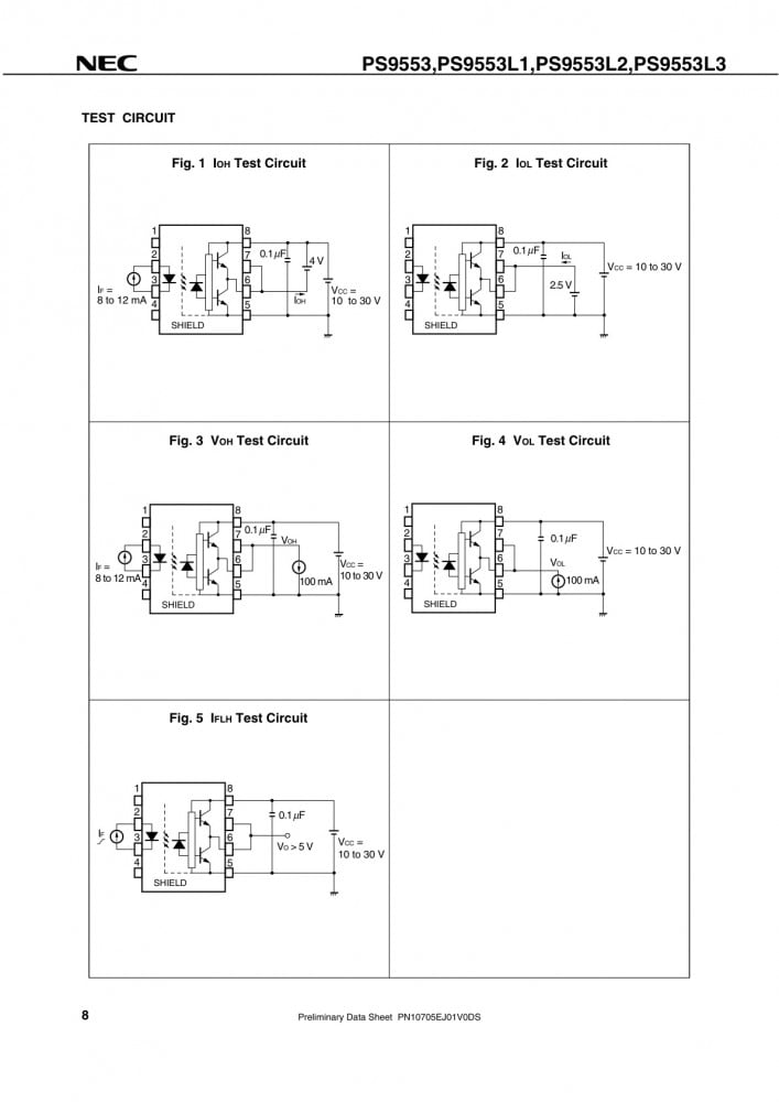 PS9553 datasheet page 8