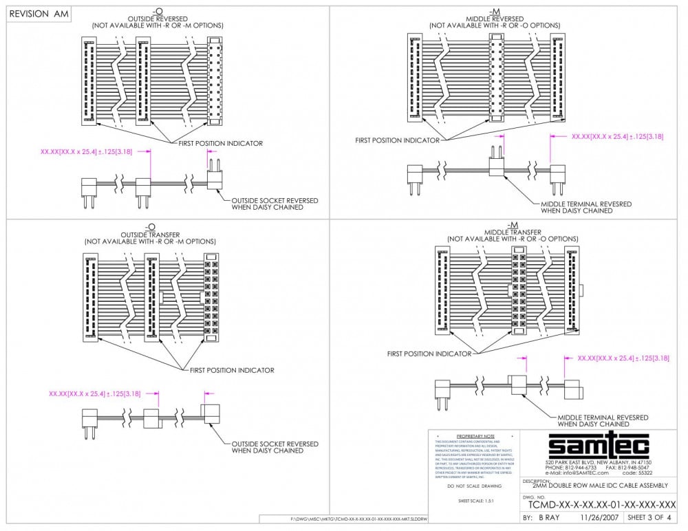 TCMD cable assembly drawing page 3