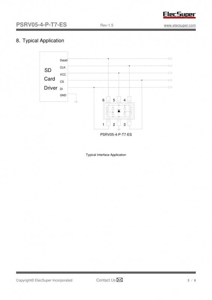 PSRV05-4-P-T7-ES datasheet page 5