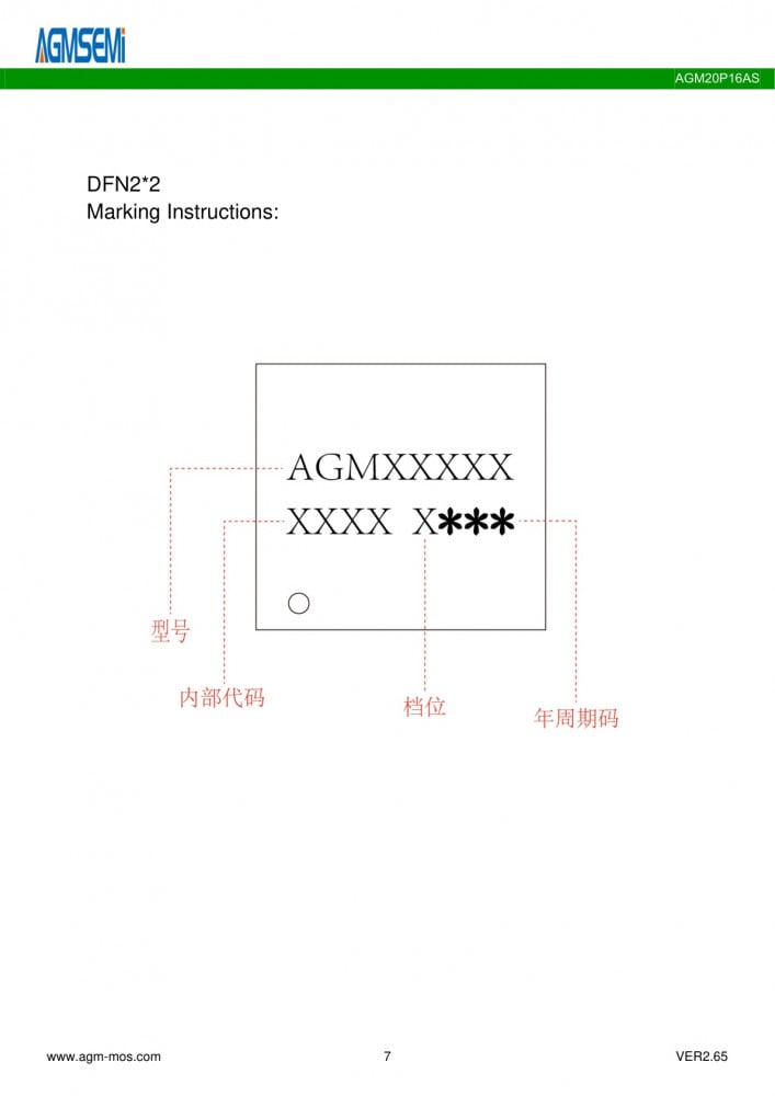 AGM20P16AS datasheet page 7