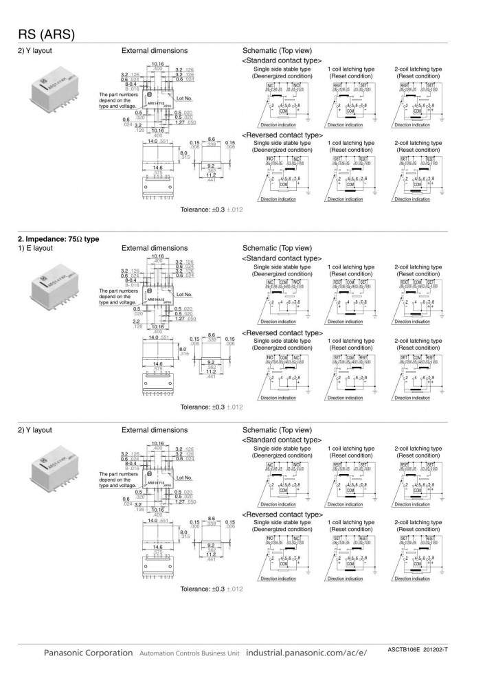 ARS14A4H datasheet page 8
