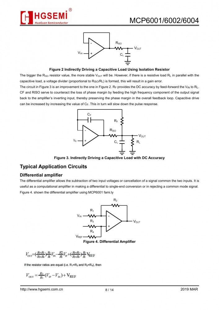MCP6001M5/TR datasheet page 8