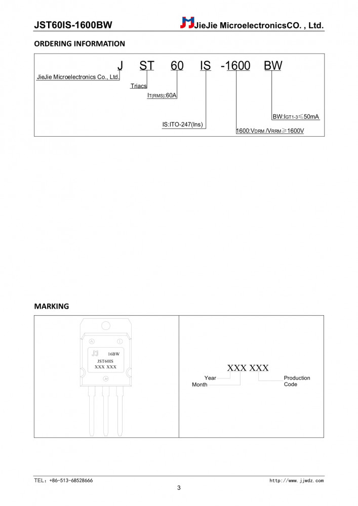 JST60IS-1600BW datasheet page 3