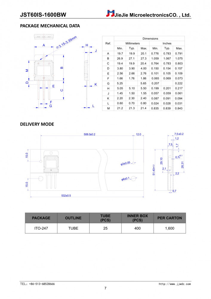 JST60IS-1600BW datasheet page 7