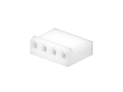 5.08mm Pitch KK Crimp Housing, 4 Circuits, White, Glow-Wire Capable