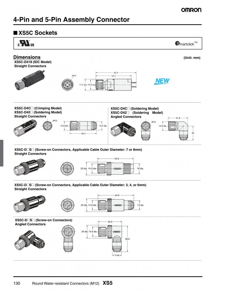 OMRON XS5 datasheet page 8