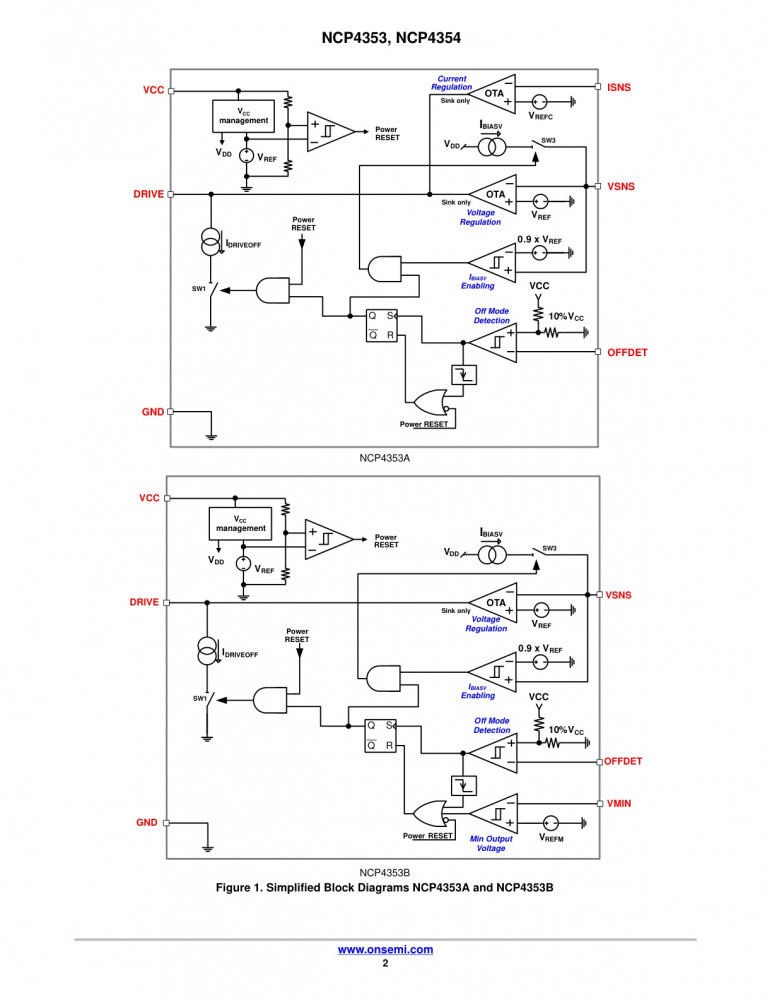 NCP4354 document preview, page 2
