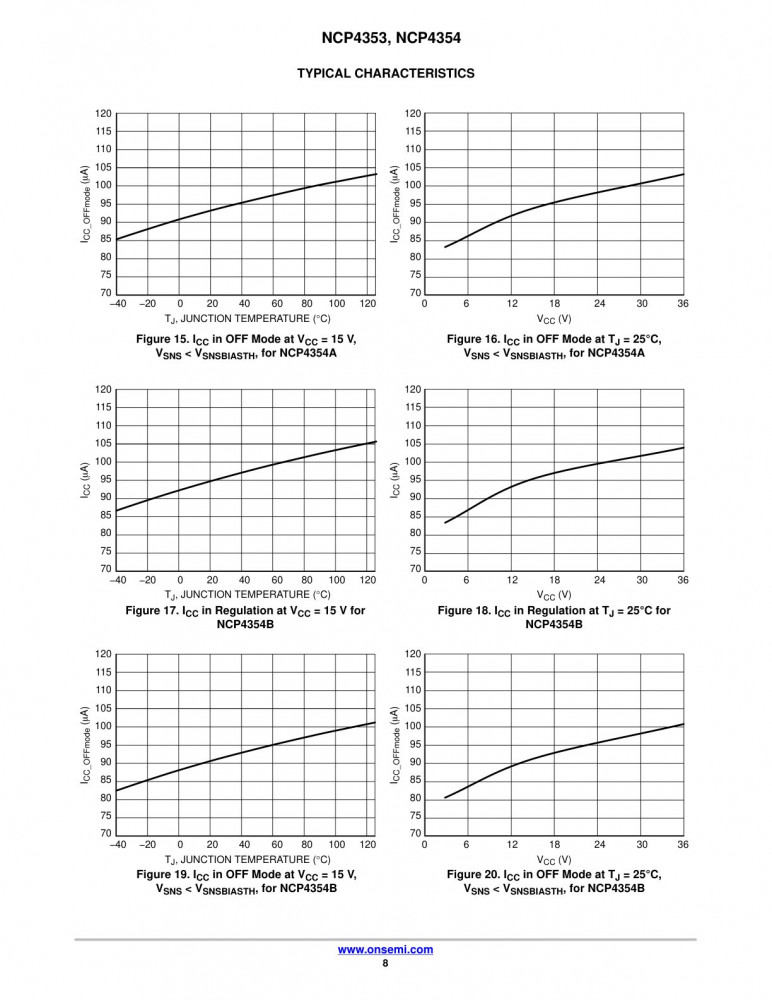 NCP4354 document preview, page 8