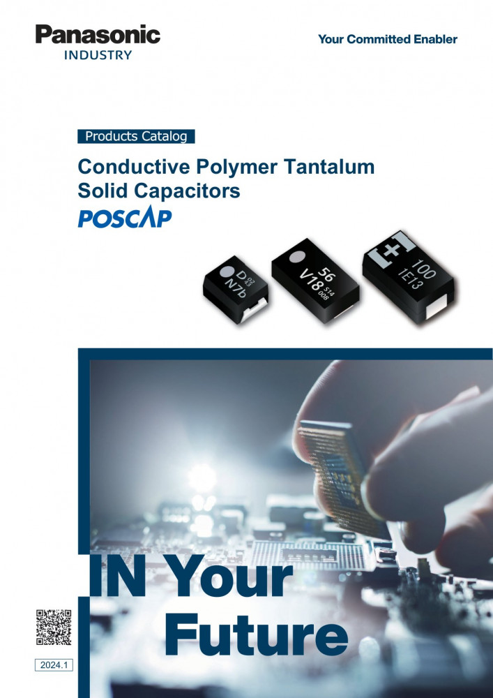 Panasonic POSCAP catalog page 1
