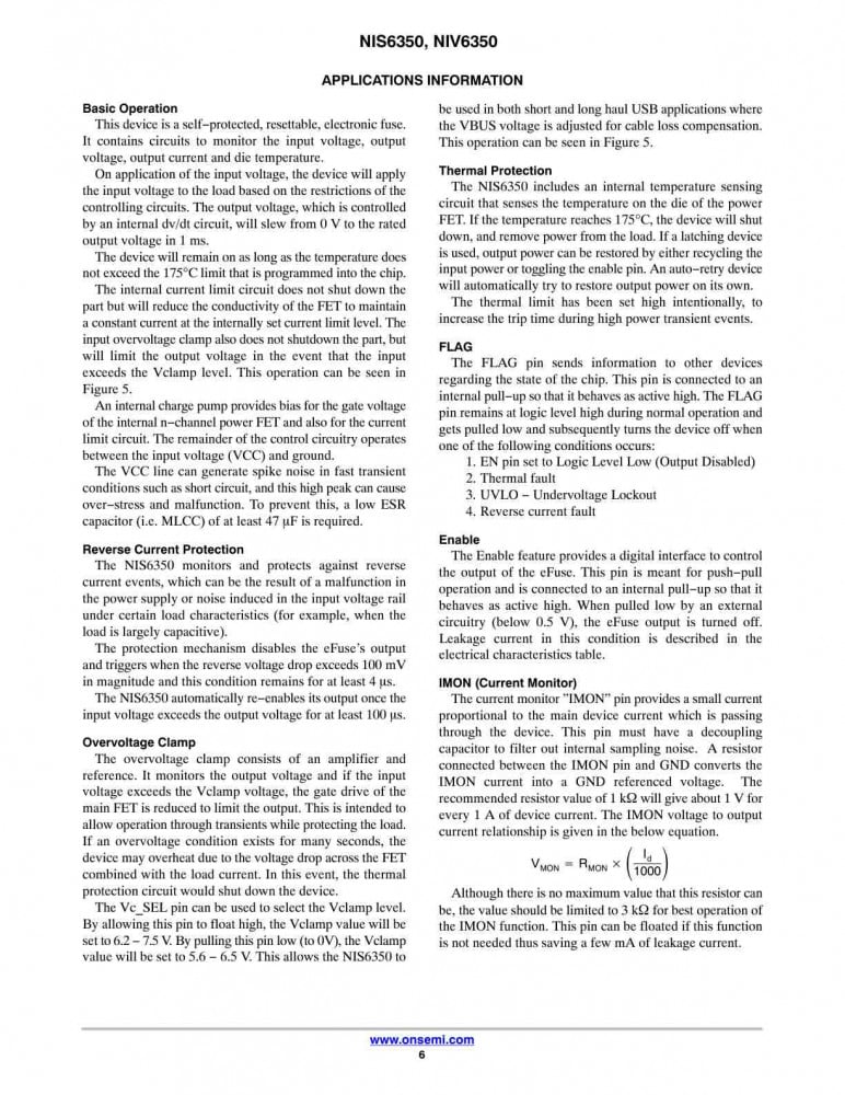 NIV6350MT2GEVB datasheet page 6