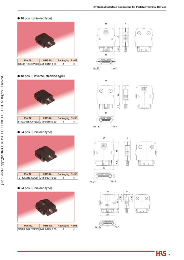 HRS ST Series catalog page 7