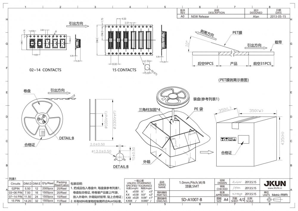 Jkun A1007AWR series drawing page 4
