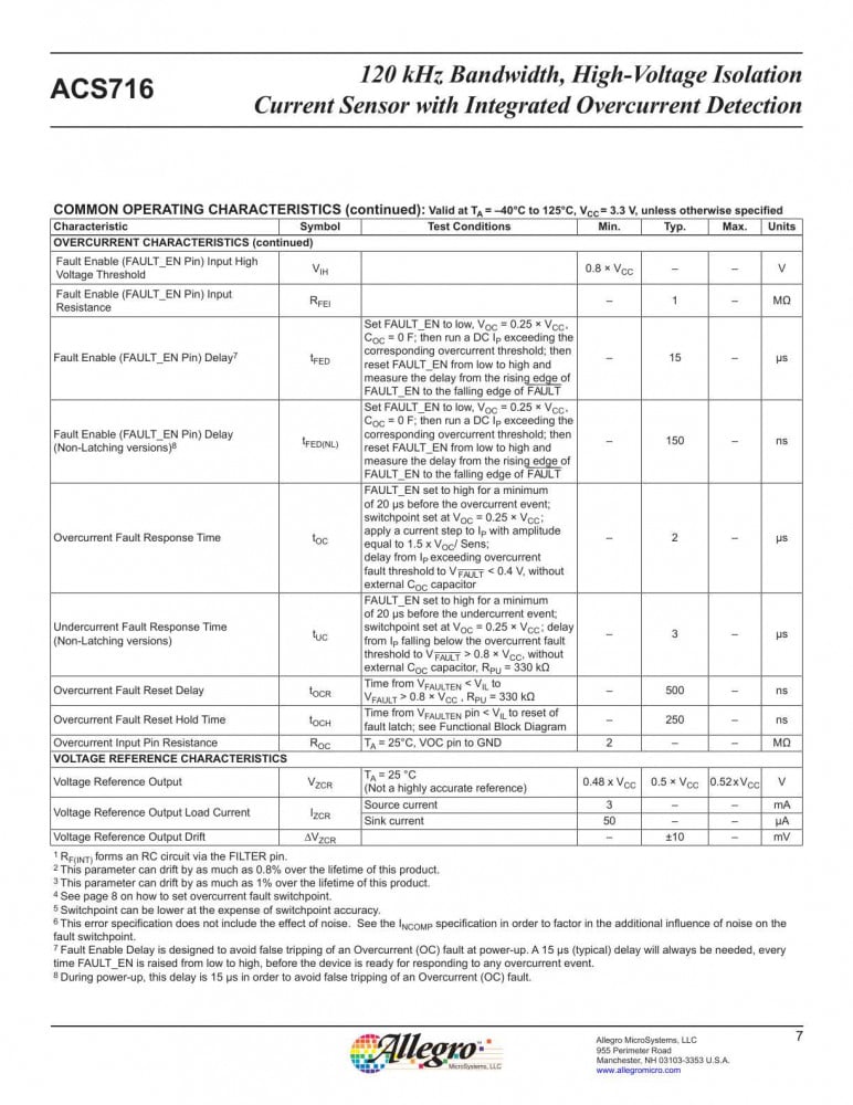 ACS716 datasheet page 8