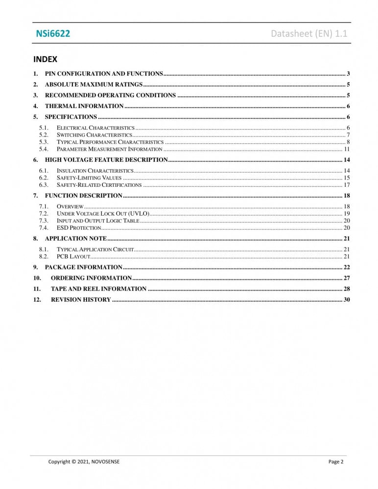 NSI6622A-DLAR datasheet page 2