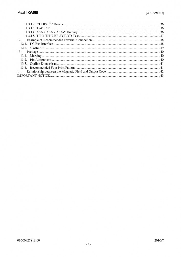 AK09915D datasheet page 3