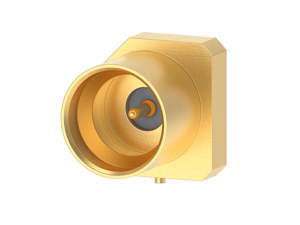 SMP Jack-to-SMP Jack Adapter, Straight, 28.73mm Length, One Piece Per Bag, 50 Ohms