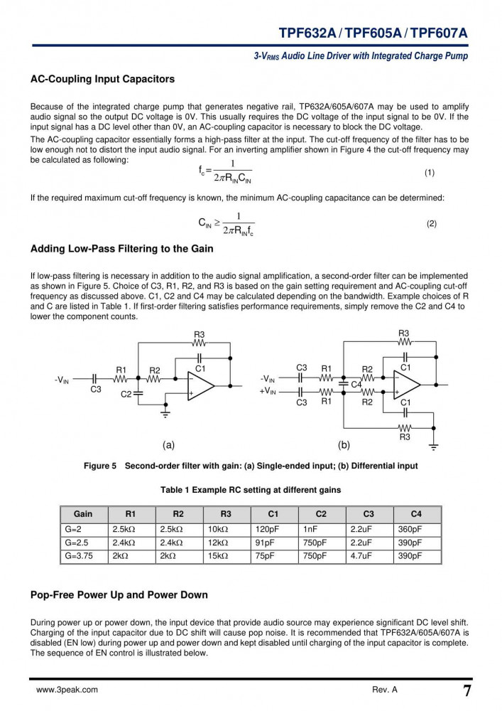 TPF607A-VR datasheet page 7