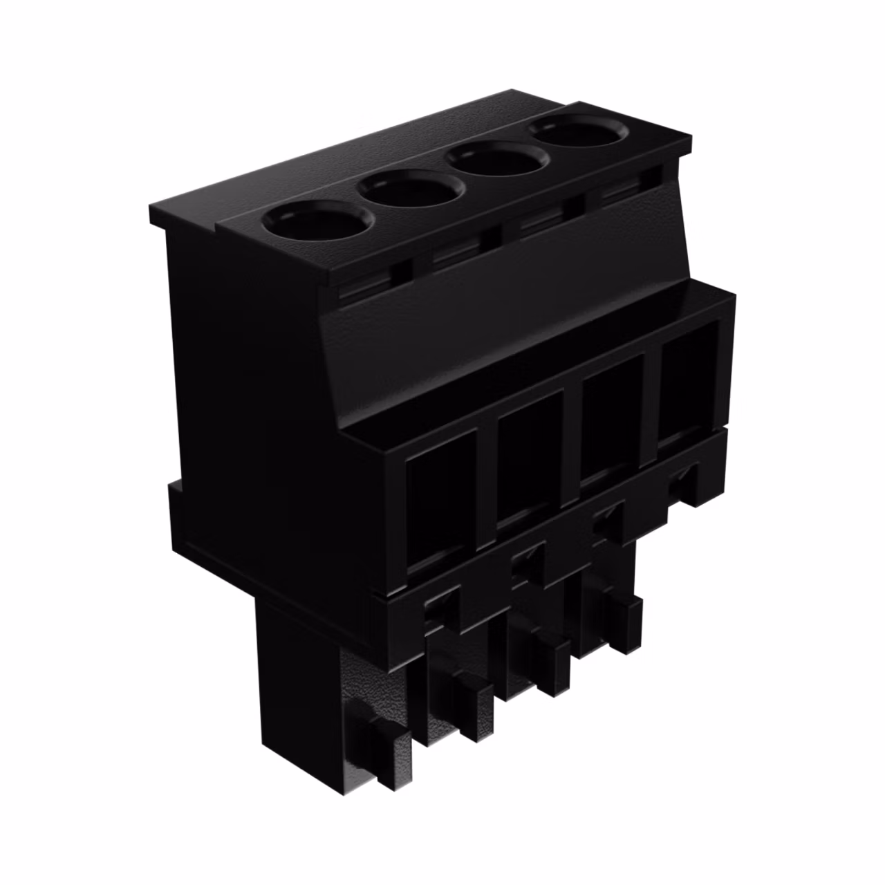 3.81mm Pitch Eurostyle Vertical Plug, Front Wire Entry, 4 Circuits for sale