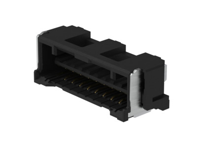 1.50mm Pitch CLIK-Mate Wire-to-Board PCB Receptacle, Single Row, Surface Mount, Vertical, 0.10µm Gold (Au) Plating, 7 Circuits, Black
