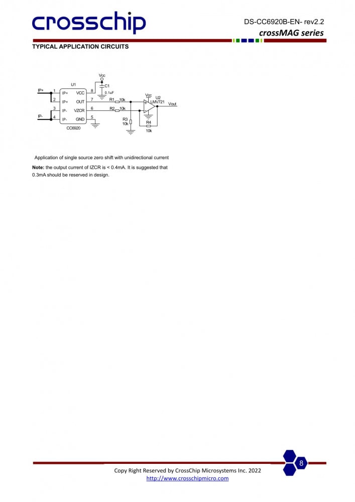 CC6920B datasheet page 8
