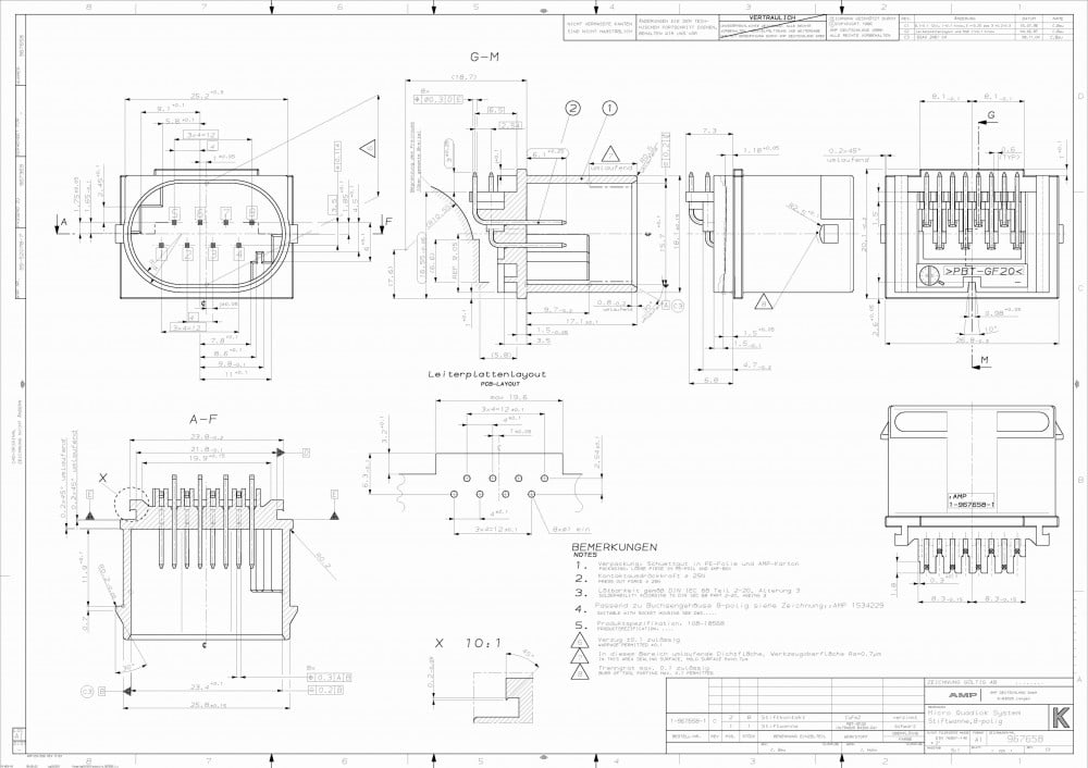 TE Connectivity 1-967658-1 technical document preview