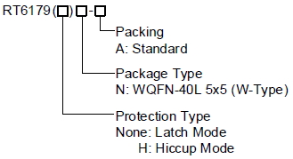 RT6179 - 36V, 4-Switch Buck-Boost Controller with I2C Interface for sale