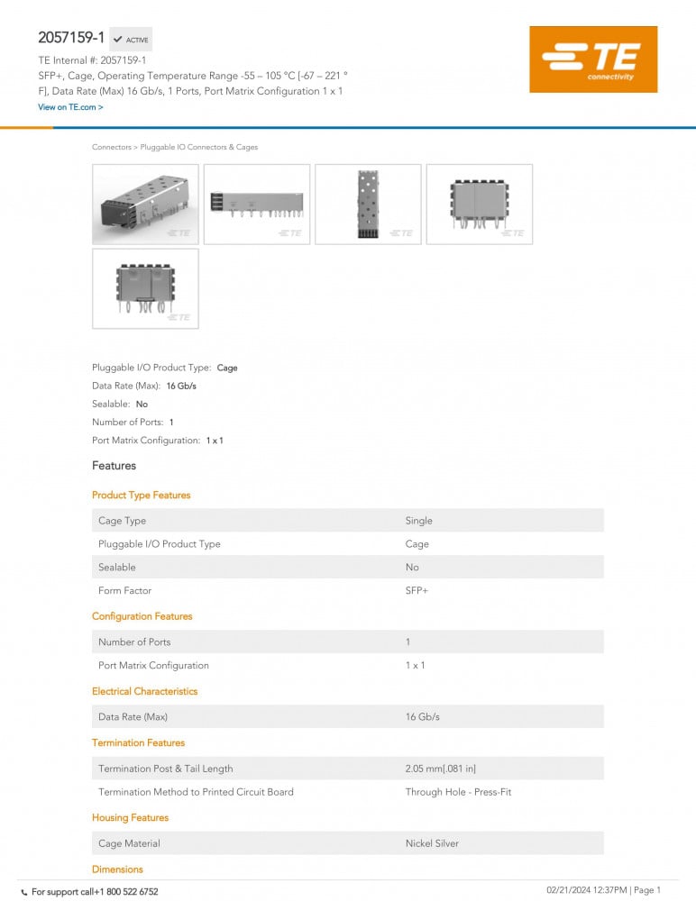 2057159-1 technical document page 1