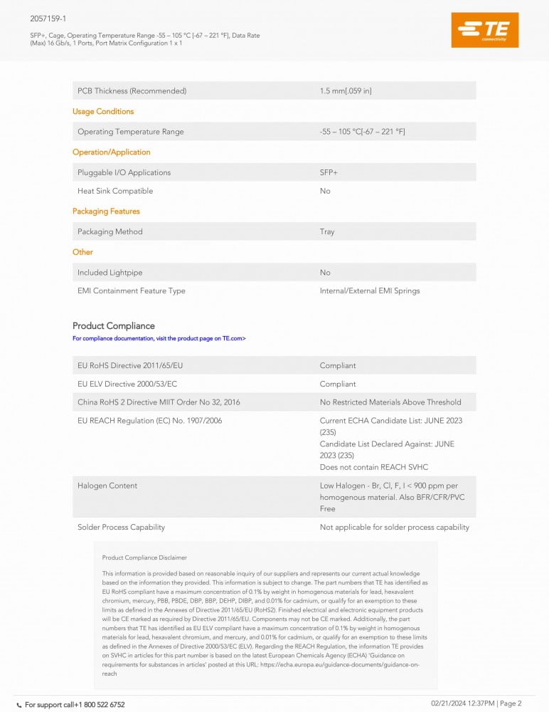 2057159-1 technical document page 2