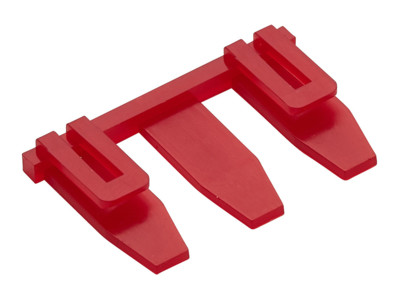 VersaBlade Terminal Position Assurance (TPA) Retainer, 7.30mm Pitch, 3 Circuits, Blue