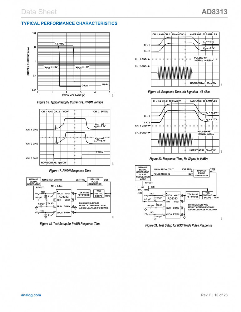 AD8313 datasheet page 10