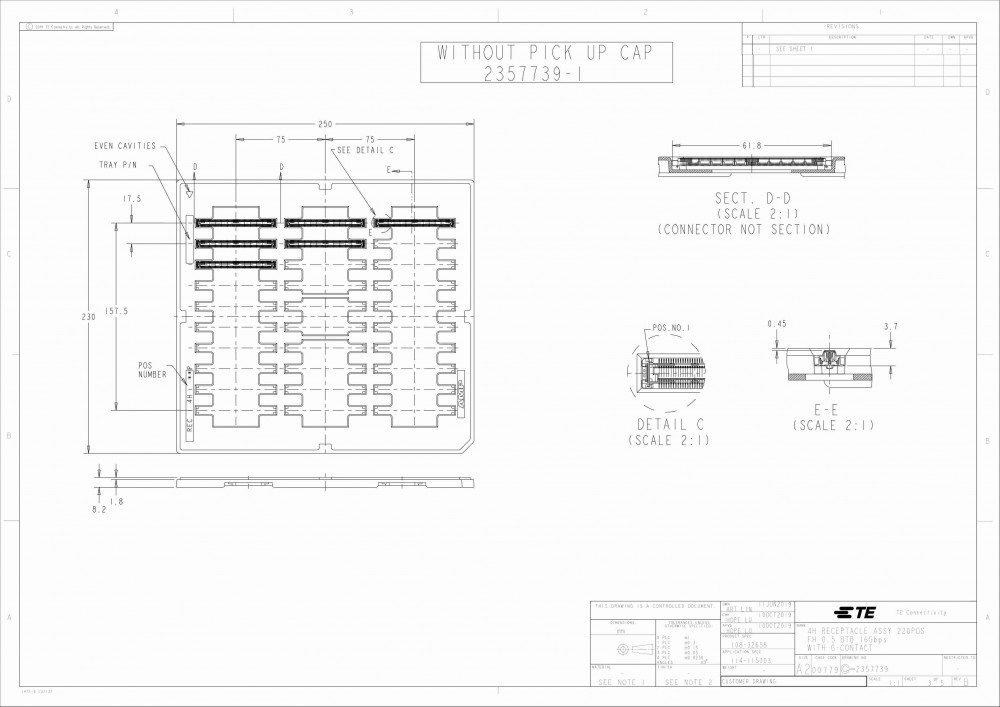 TE Connectivity 2357739-2 technical drawing page 3