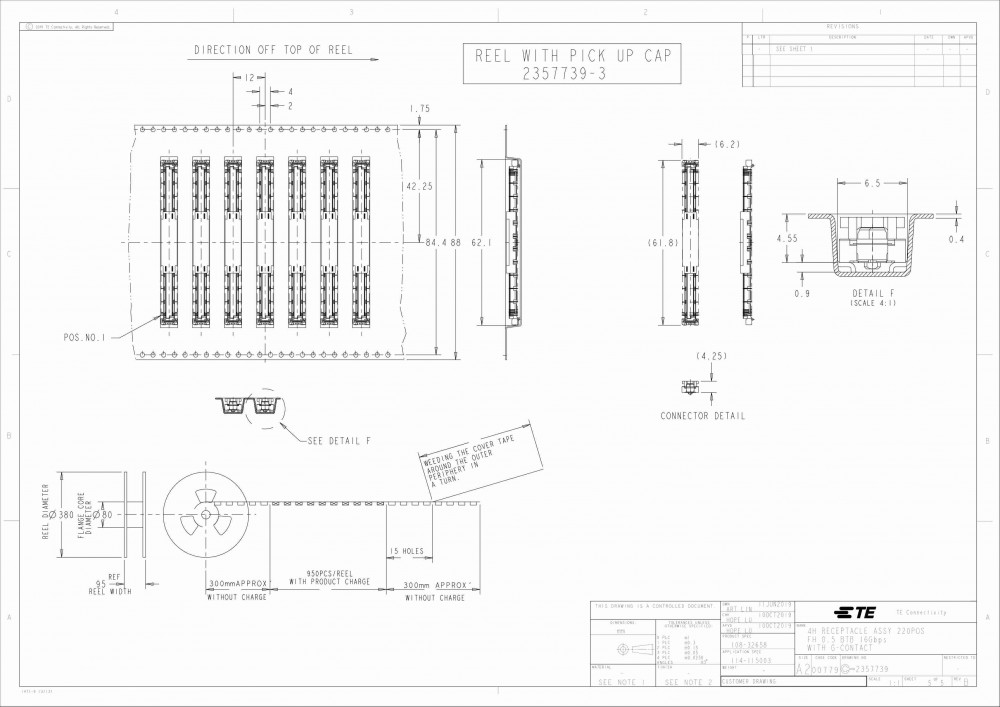 TE Connectivity 2357739-2 technical drawing page 5