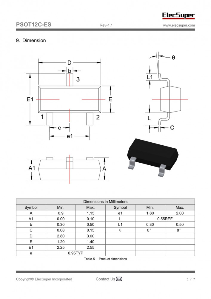 PSOT12C-ES datasheet page 5