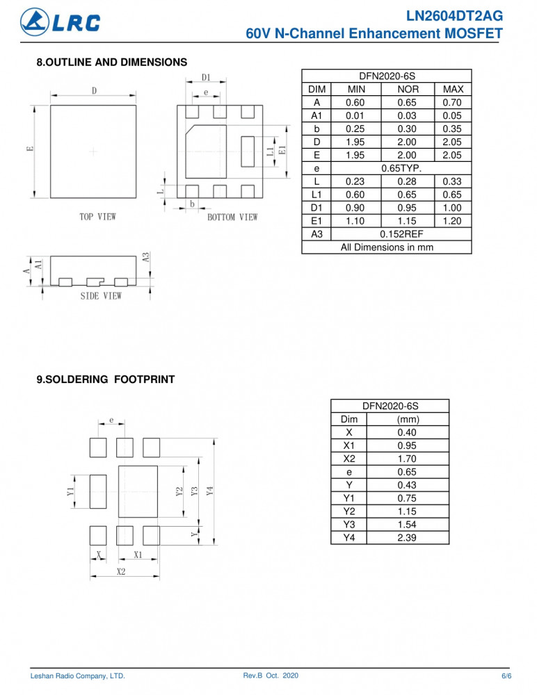 LN2604DT2AG datasheet page 6