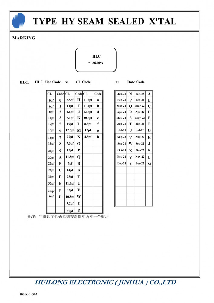 HY26000032 approval specification page 3