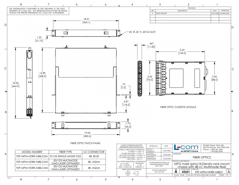 FSP-MPM-HDRK-048LCM3 technical document preview
