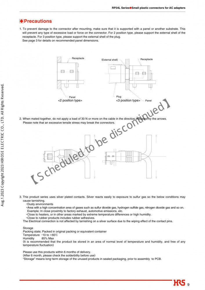 RP34 datasheet page 9