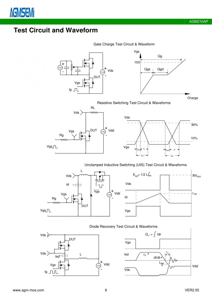 AGM210AP datasheet page 6