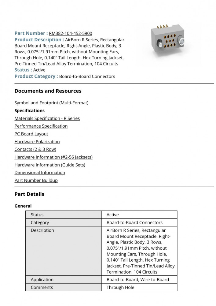 RM382-104-452-5900 technical document page 1