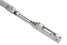 CTX50 Receptacle Terminal, Sealed, Silver, L-Grip, B-Wind, Right Payoff,  Wire Insulation Diameter 1.20-1.40mm for sale